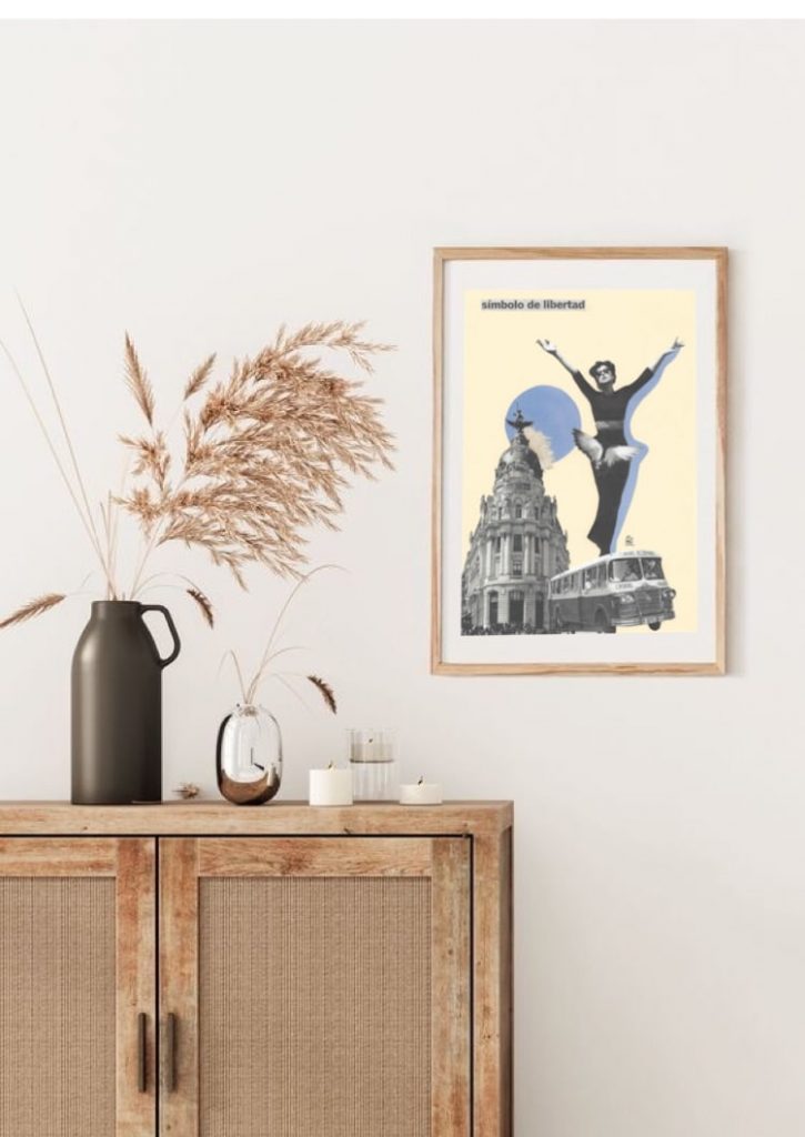 Símbolo de libertad: Collage | Almu Arribas